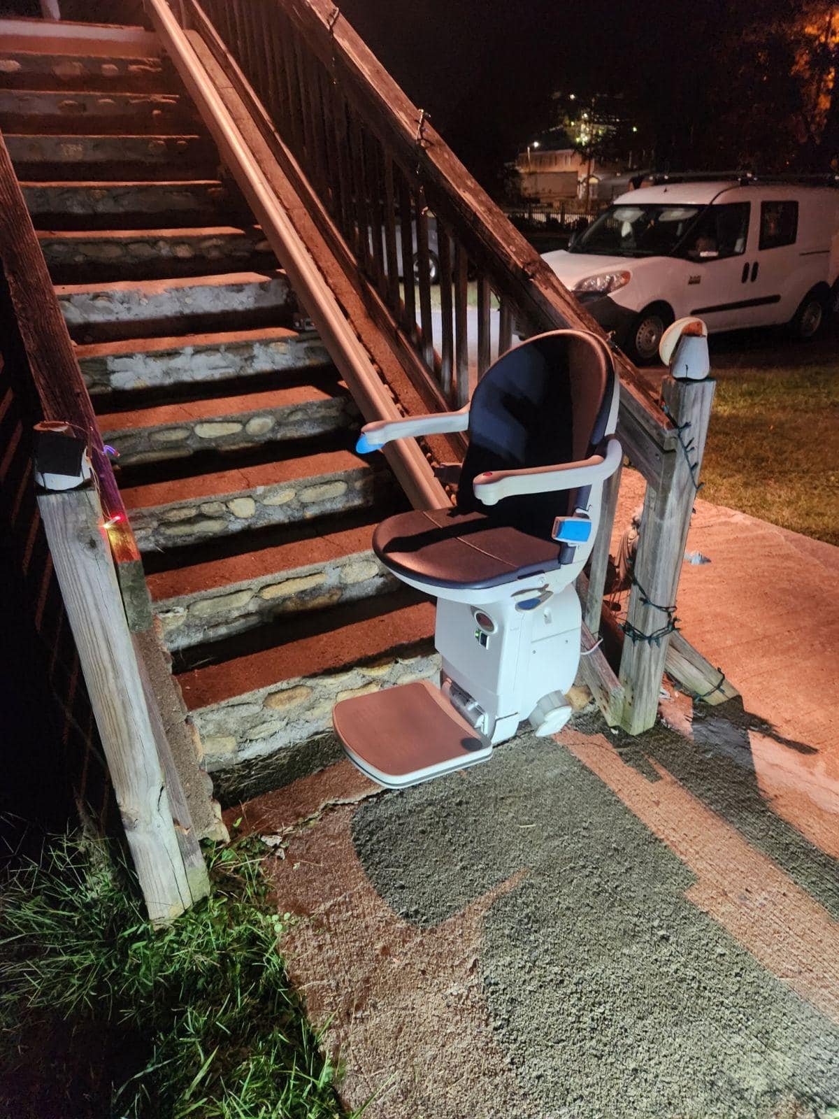 Stair Lift installation in Menlo, GA - HomePro Mobility